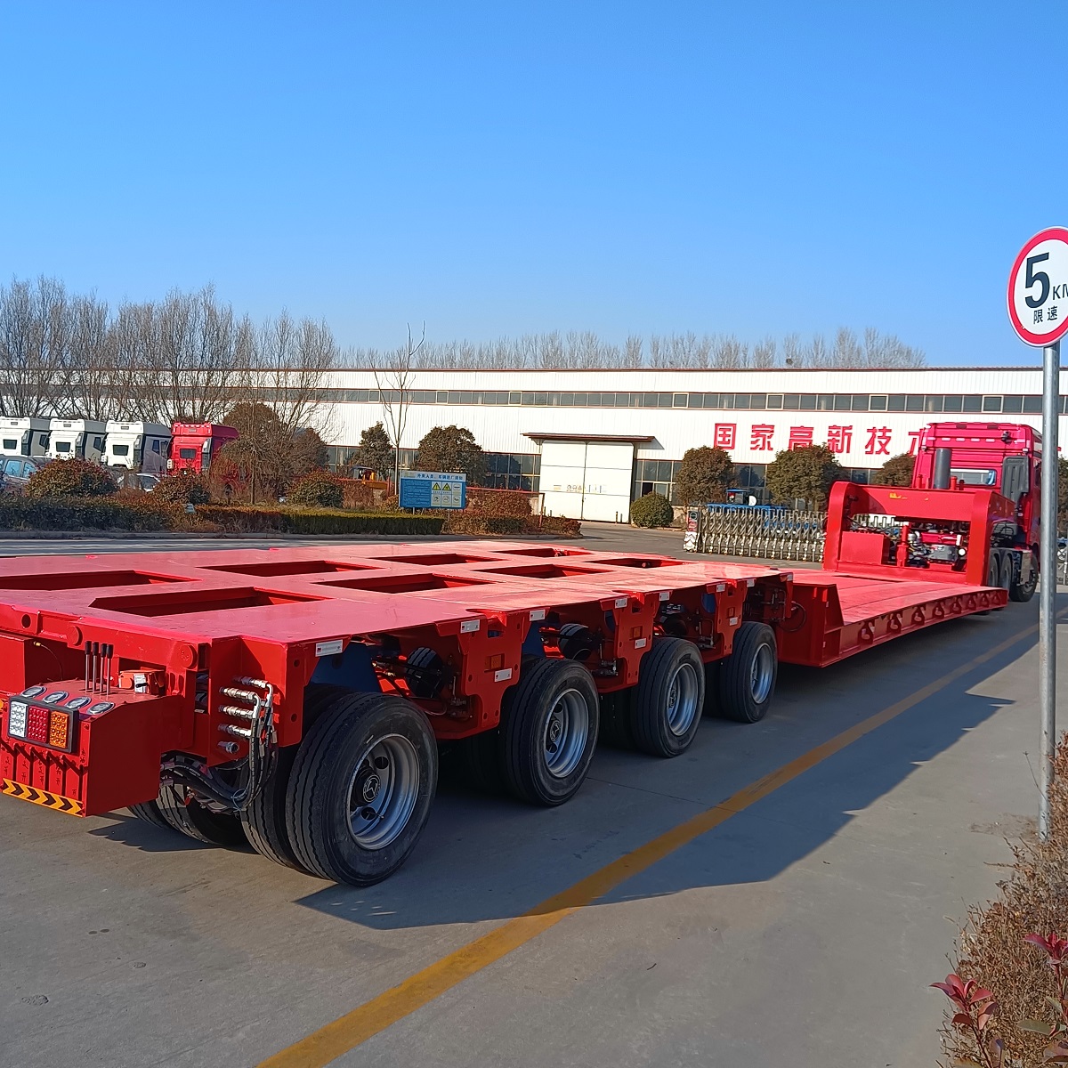 Large transport semi-trailer - Shandong Nanou Automobile Co., Ltd.