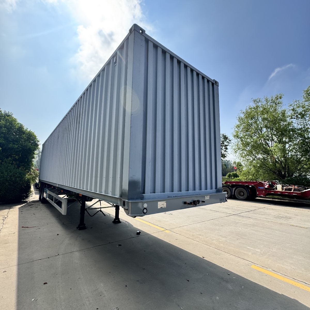 2-axle container semi-trailer - Shandong Nanou Automobile Co., Ltd.
