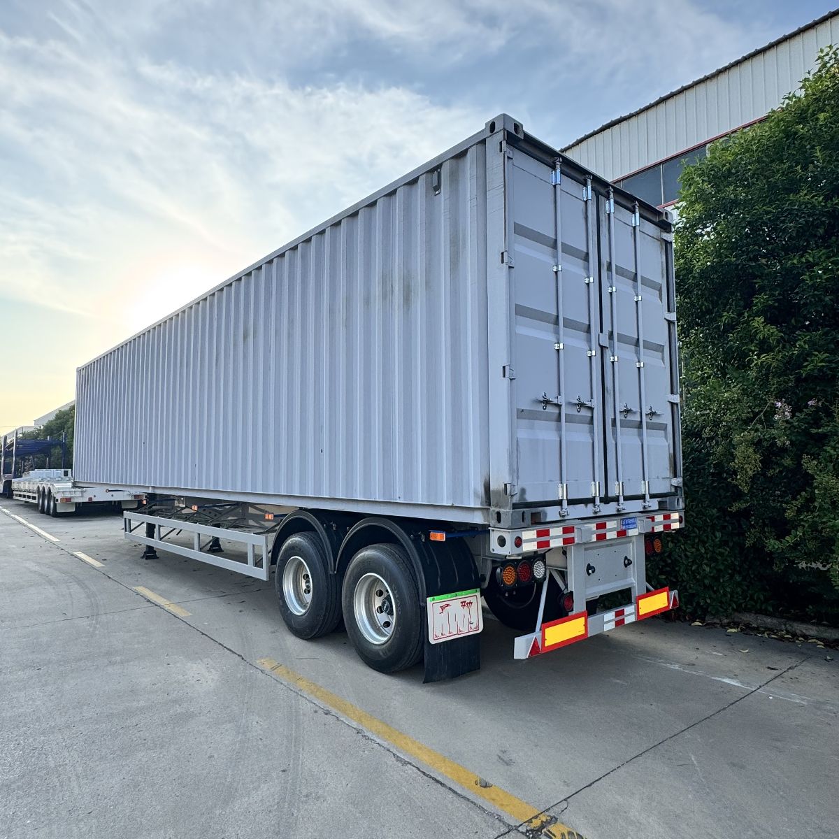 2-axle container semi-trailer - Shandong Nanou Automobile Co., Ltd.
